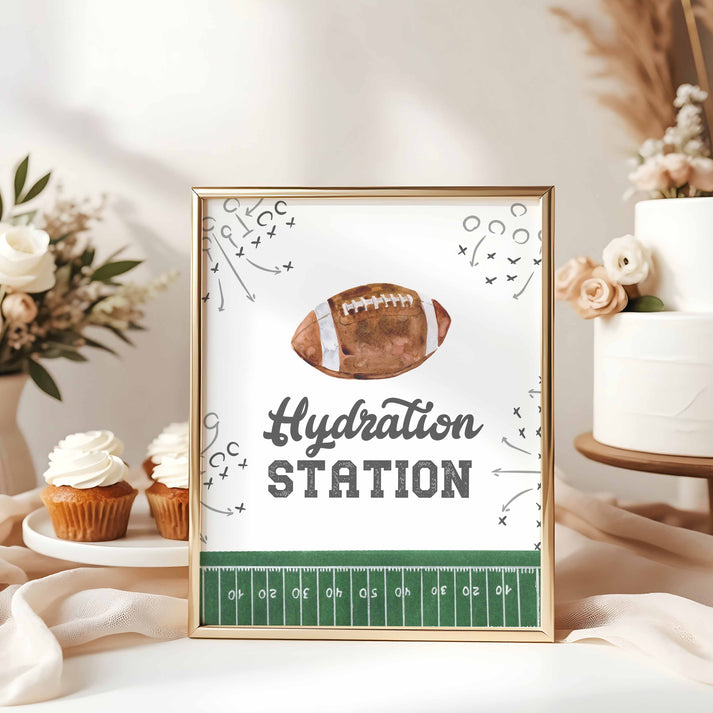 Hydration Station Party Sign Printable – High Peaks Studios LLC