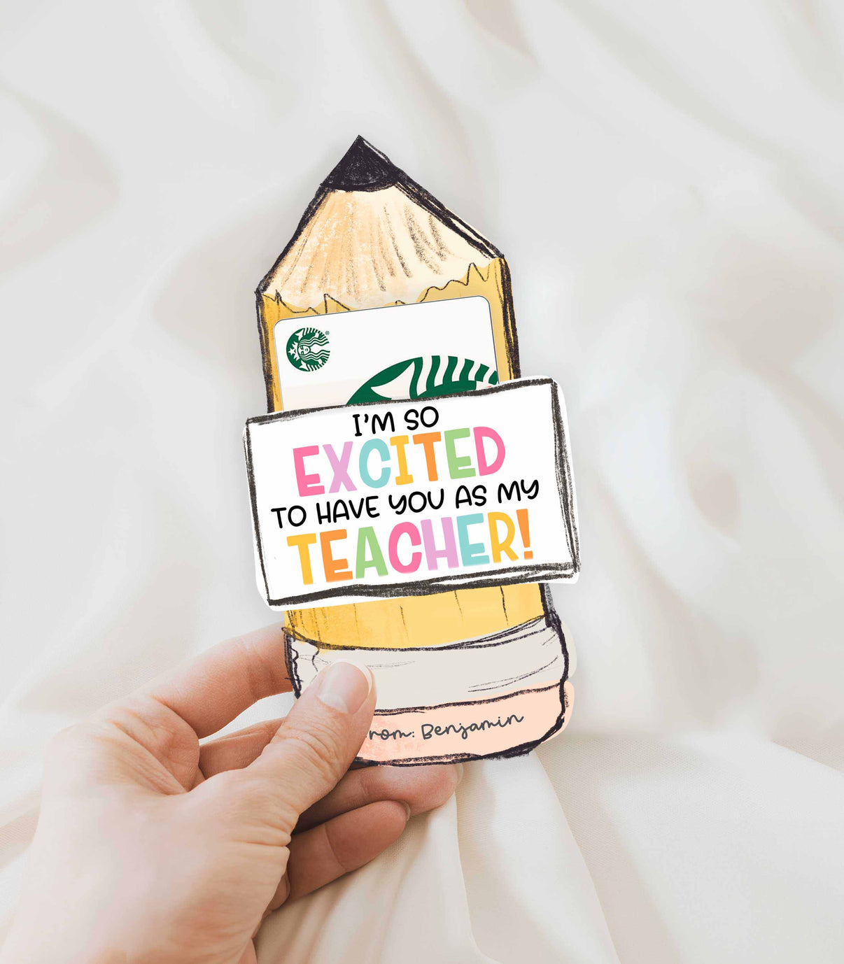 Pencil Teacher Appreciation Gift Card Holder Printables – High Peaks ...