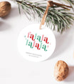 Falalala Festive Holiday Gift Tag Printable – High Peaks Studios LLC