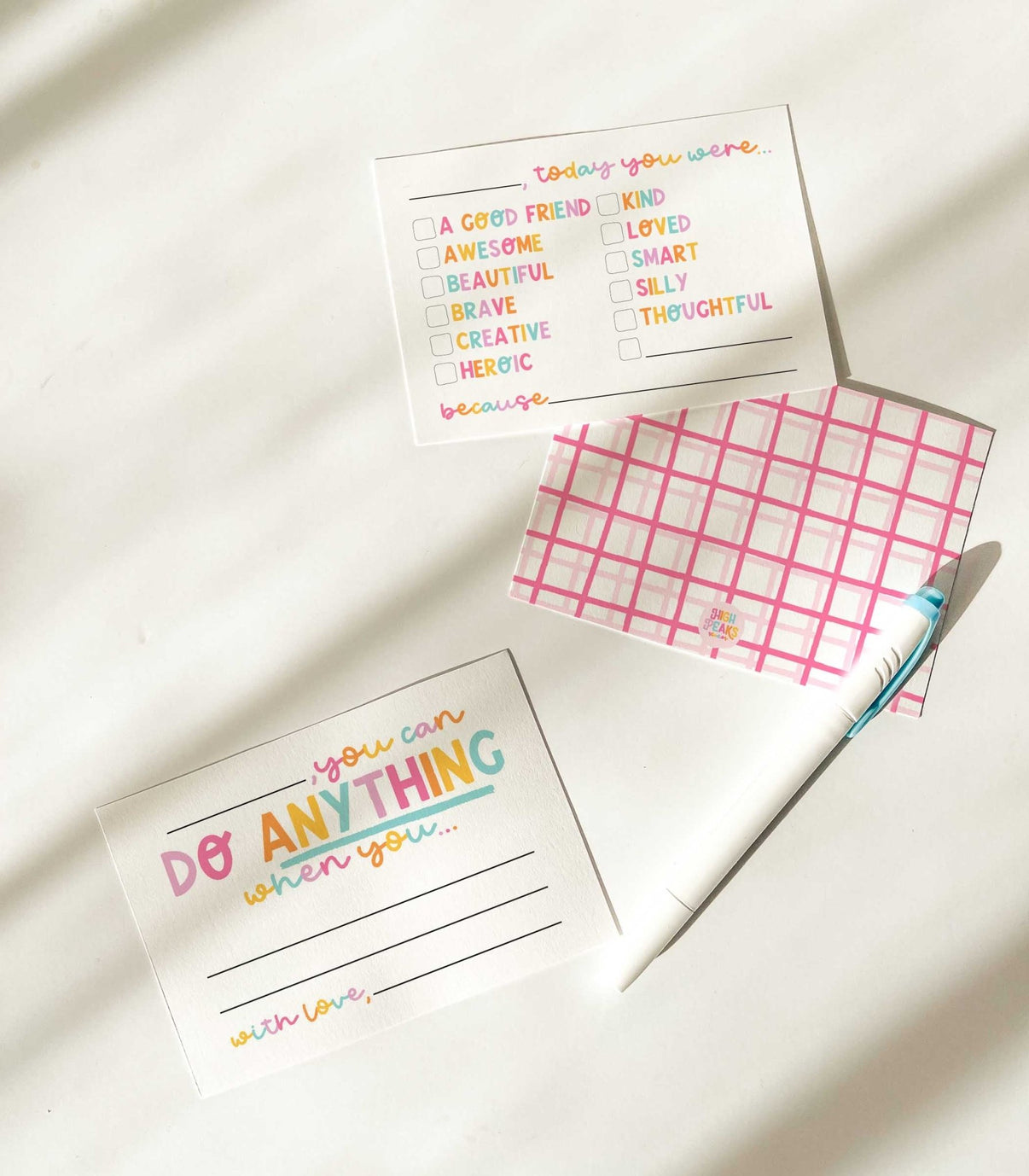Kids Affirmation Prompt Cards; Empower Your Kids– High Peaks Studios ...