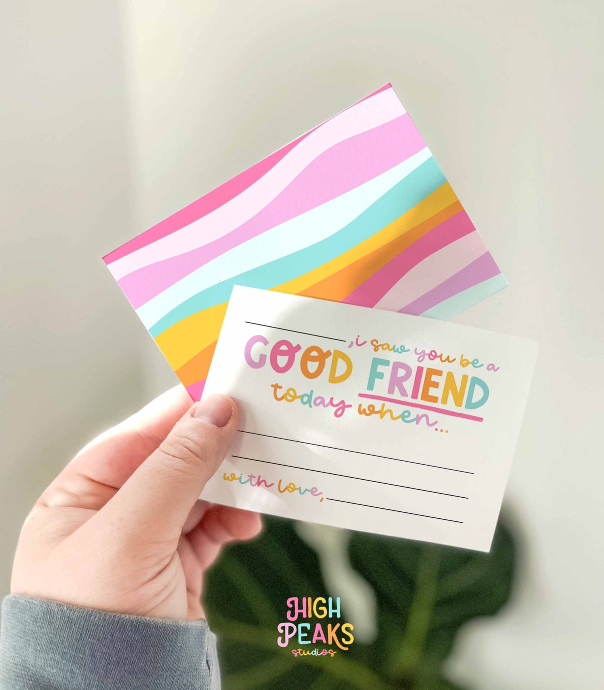 Kids Affirmation Prompt Cards; Empower Your Kids– High Peaks Studios ...