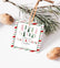 Wishing you a Merry & Bright Christmas Printable Gift Tag – High Peaks ...