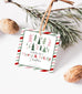 Wishing you a Merry & Bright Christmas Printable Gift Tag – High Peaks ...
